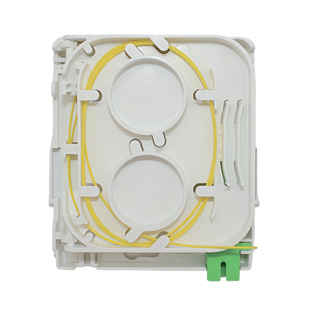 OTB-C01-F Fiber Optic Terminal Box (Flip Cover FTTH Faceplate)-FlyingFiber