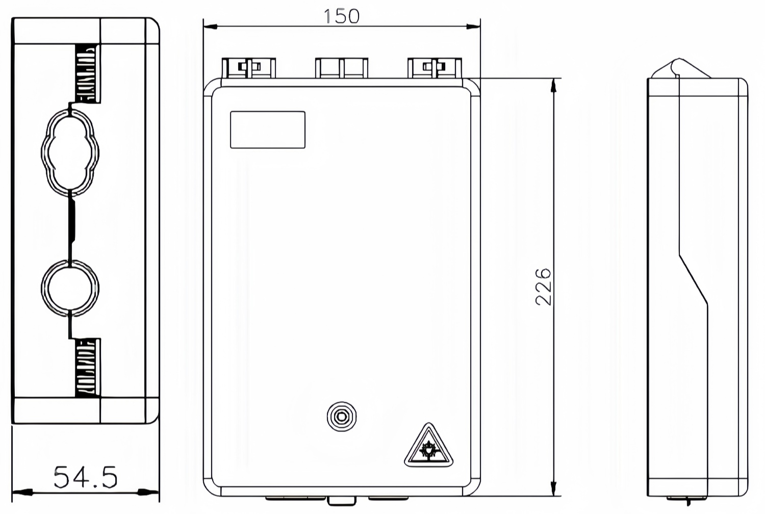 OTB-E48 Fiber Optic Terminal Box-FlyingFiber