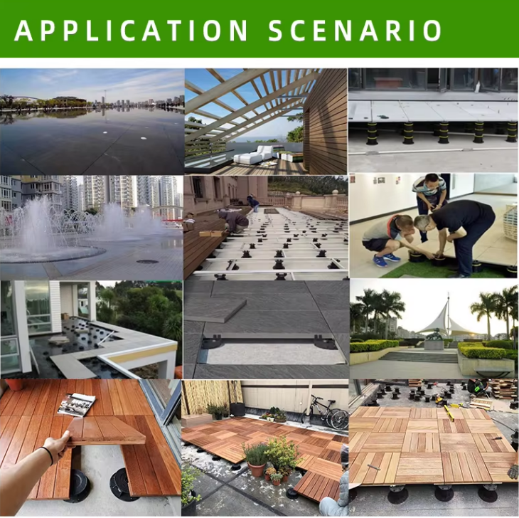 Plastic wpc decking keel josit support -LvsenTech WPC Manufacturer