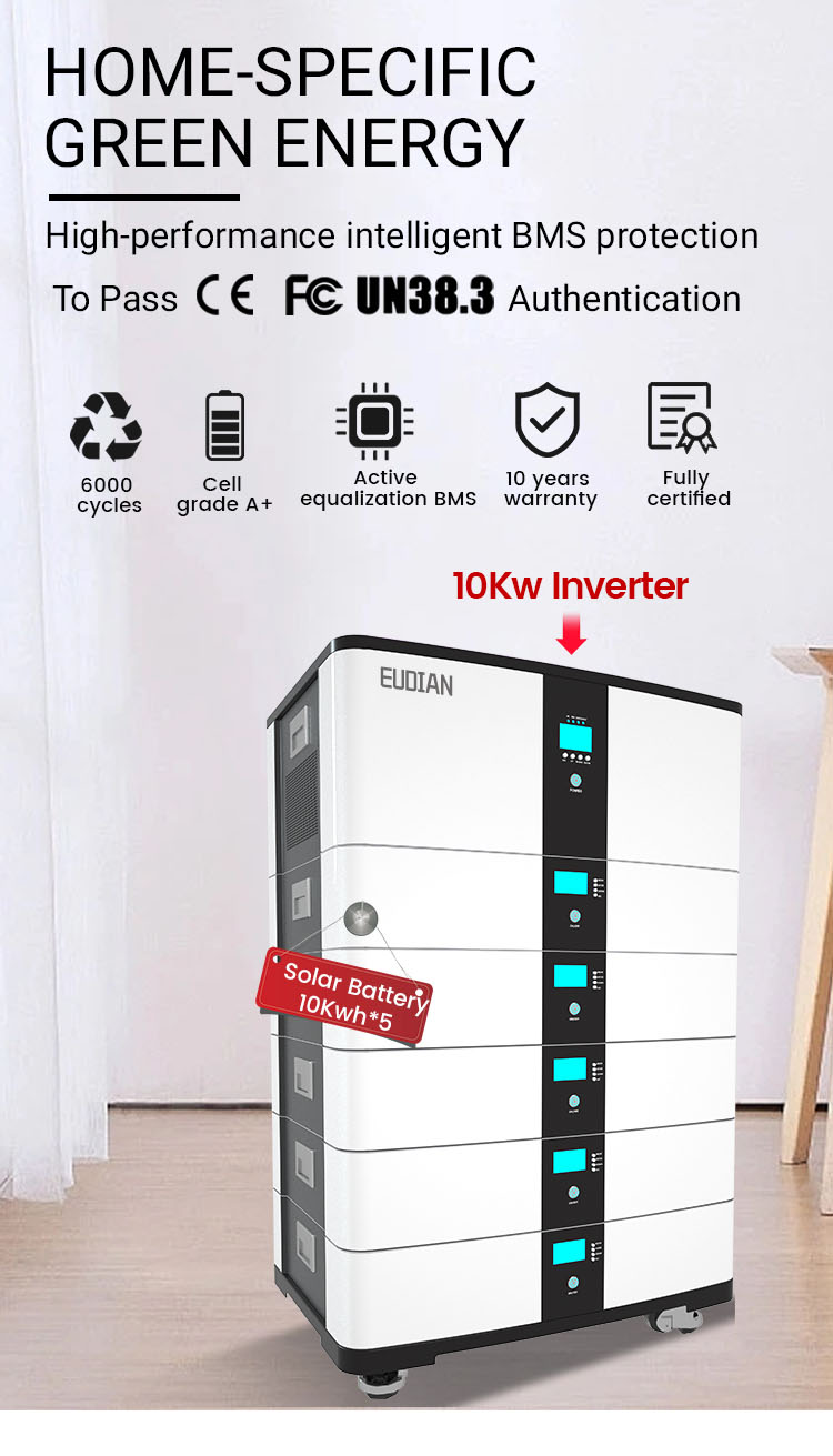 10Kwh Stacking Energy Storage Battery 48V LiFePO4 Lithium Akku All In ...