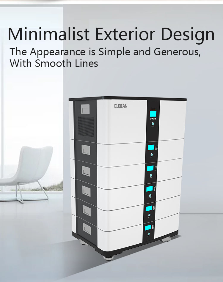 10Kwh Stacking Energy Storage Battery 48V LiFePO4 Lithium Akku All In ...