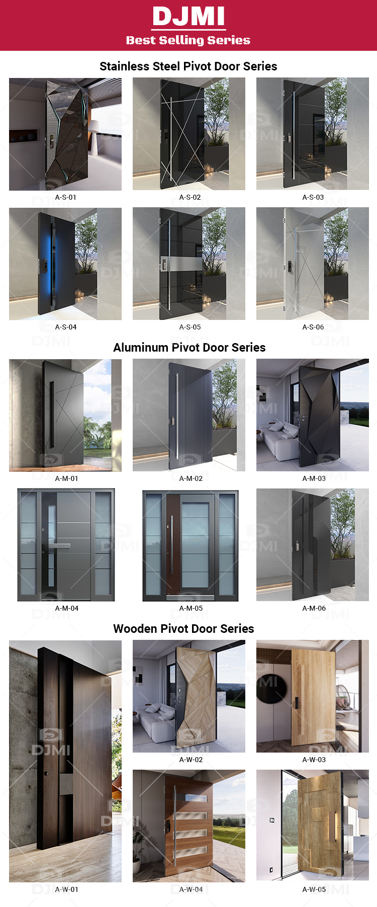 Entry Pivot Door Series-企业官网