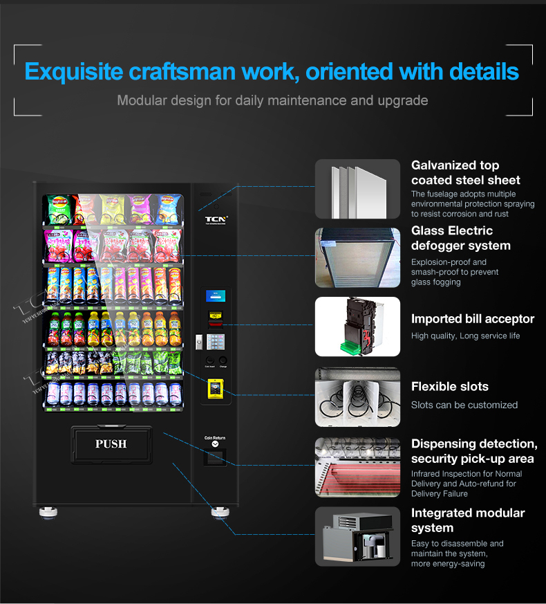 Combo vending machine