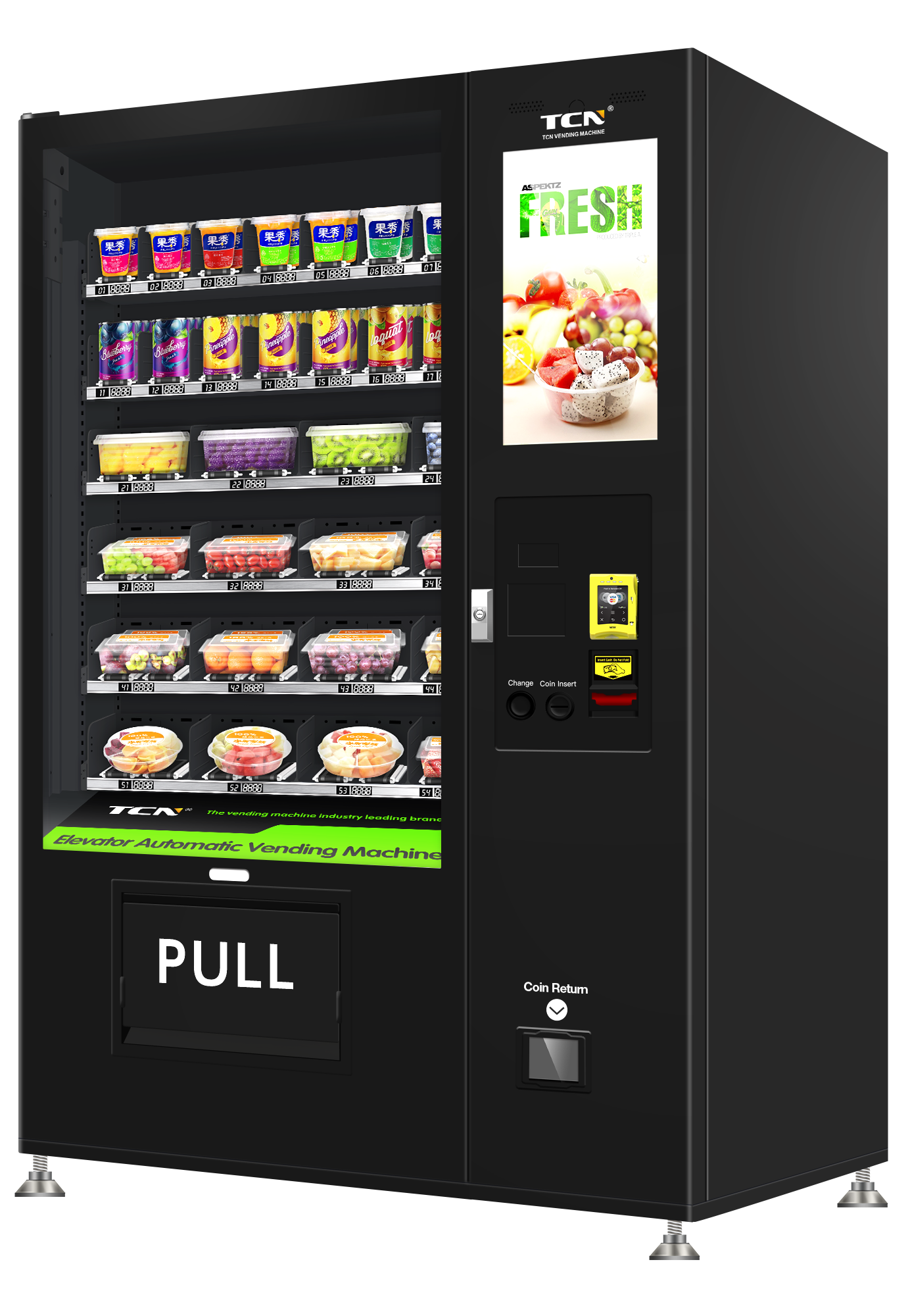 fruits salad vending machine