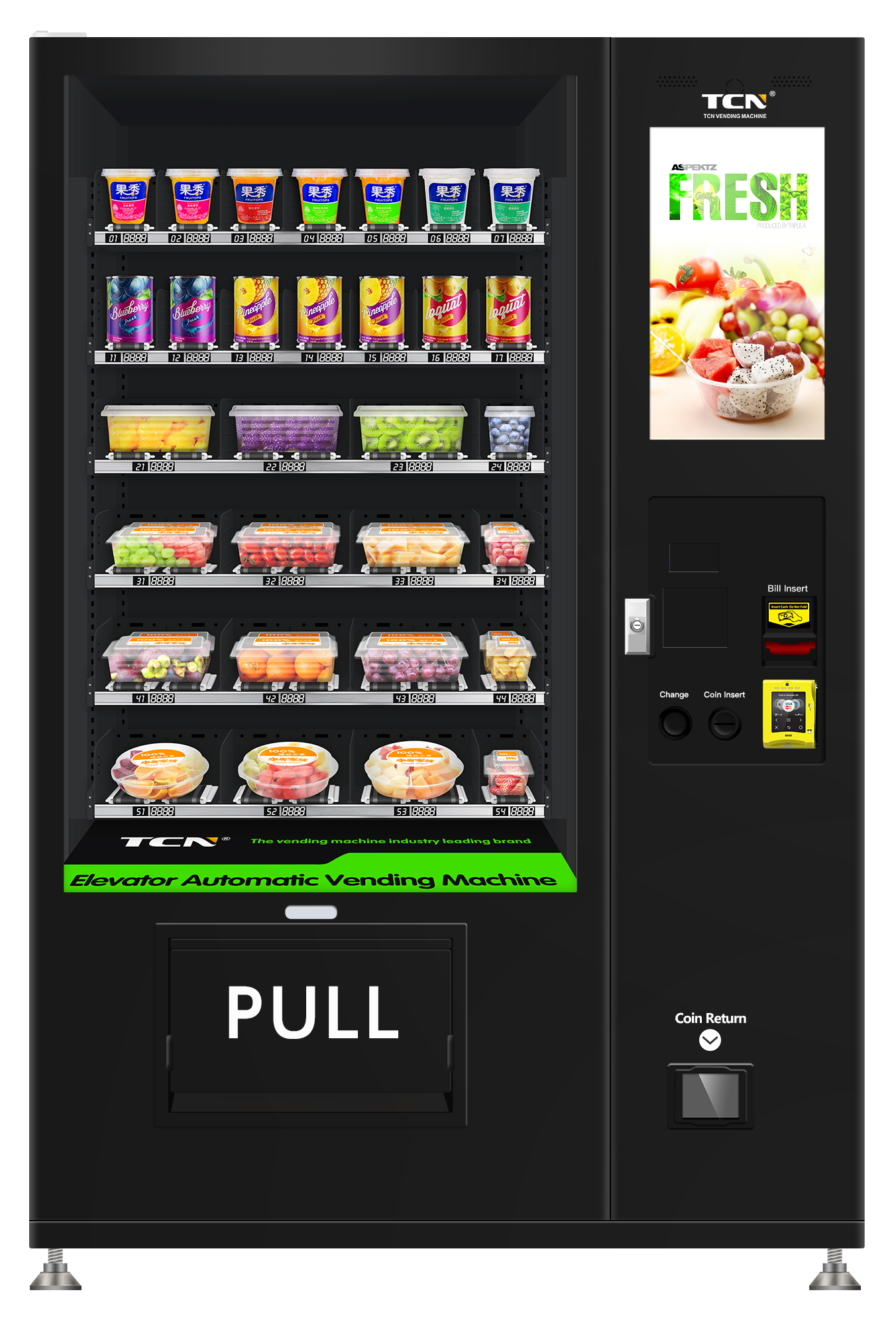 fruits salad vending machine