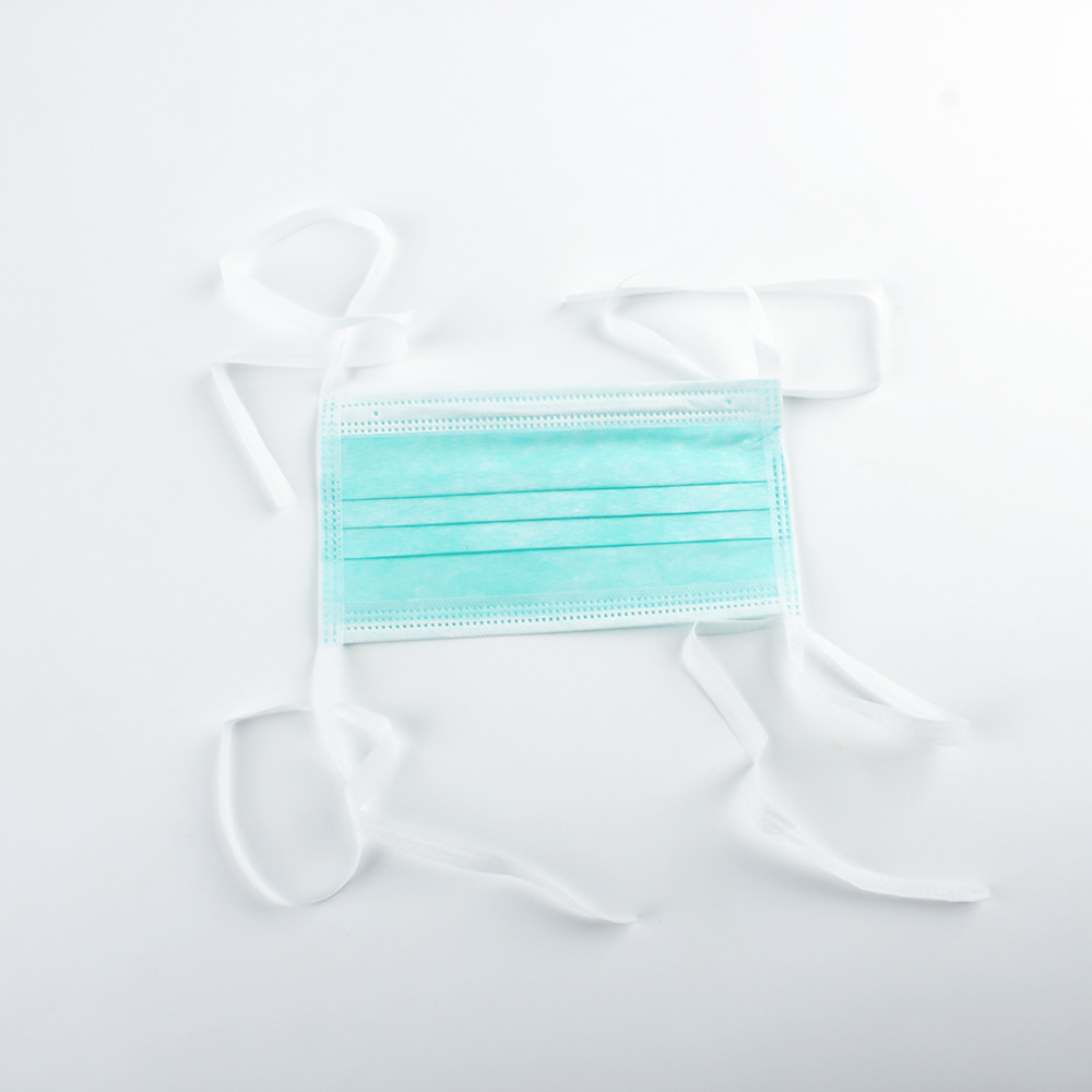 Tie-on Face Masks Disposable Made in China, 3 Ply ASTM Level 3 Type ⅡR ...