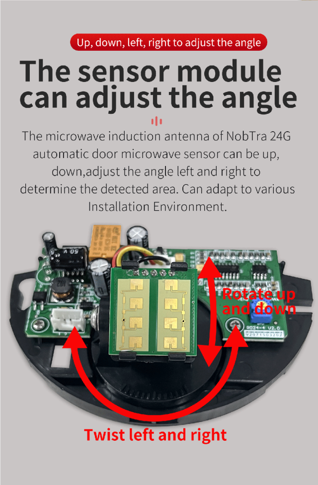 Sliding door motion radar sensor-企业官网