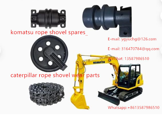 Komatsu Bulldozer Track Roller - Single-sided Track Roller - Double ...