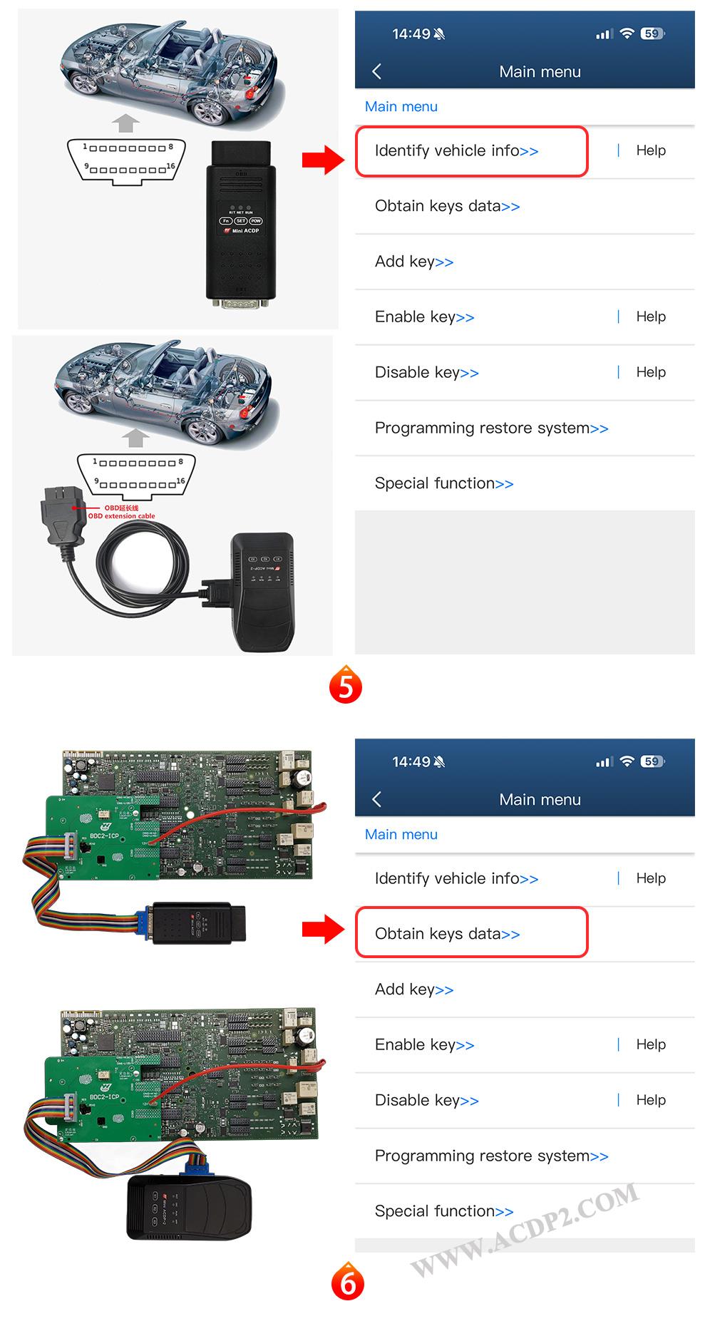 Yanhua ACDP BMW BDC2 IMMO Package -ACDP Official Website