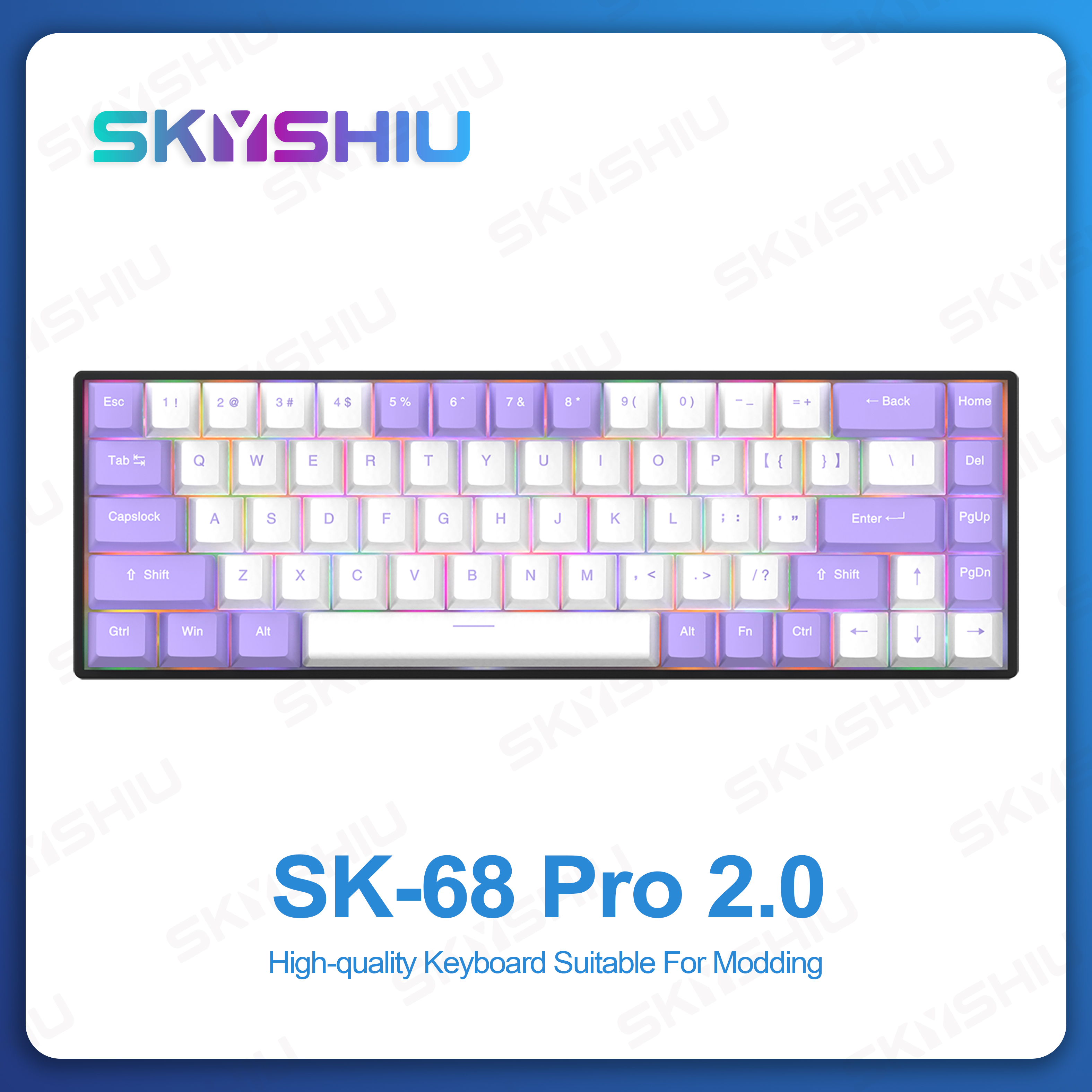 SKYSHIU SK-68 Pro 2.0 68 Keys Mechanical Keyboard-企业官网